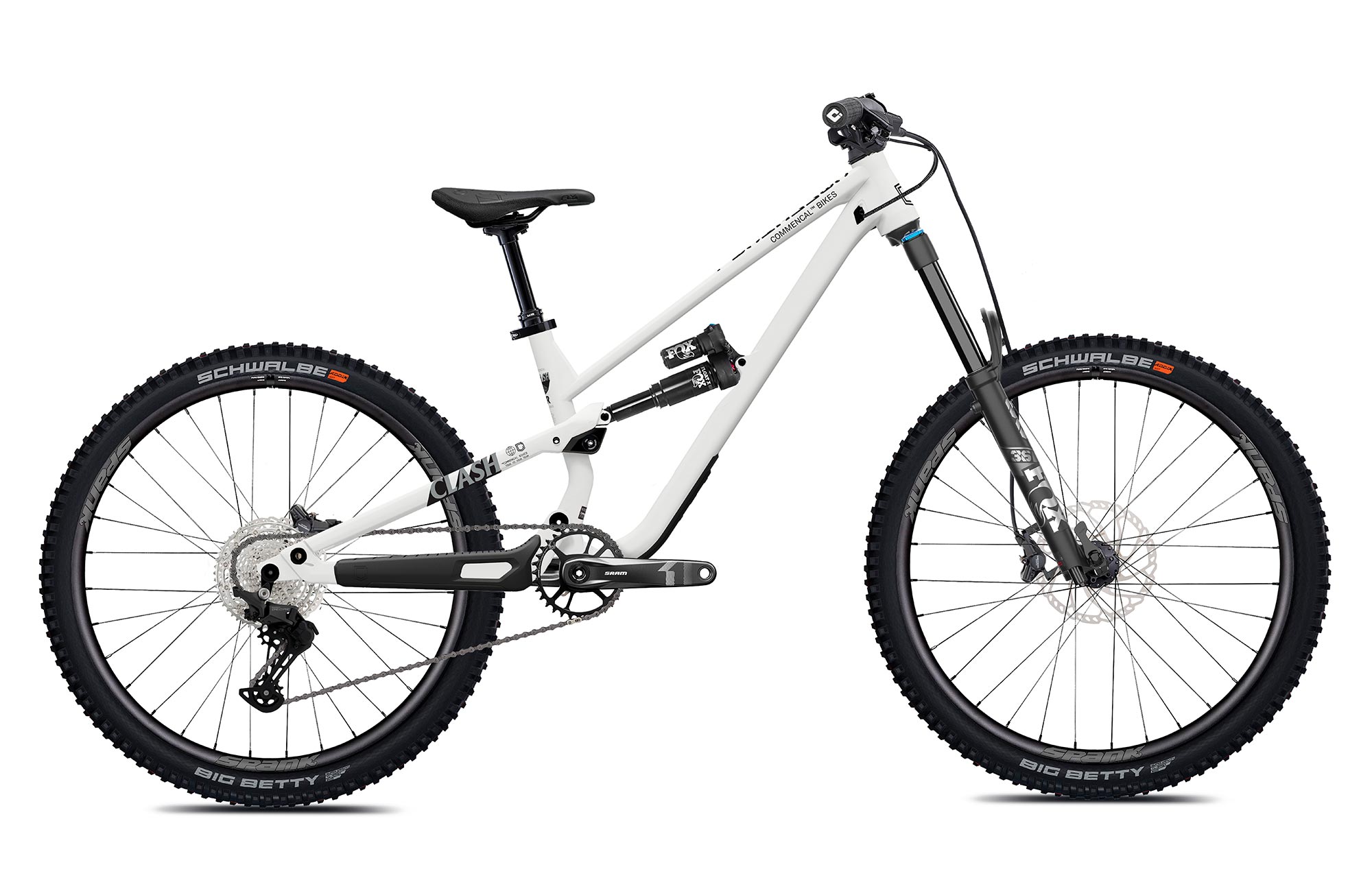 COMMENCAL CLASH JR PURE WHITE