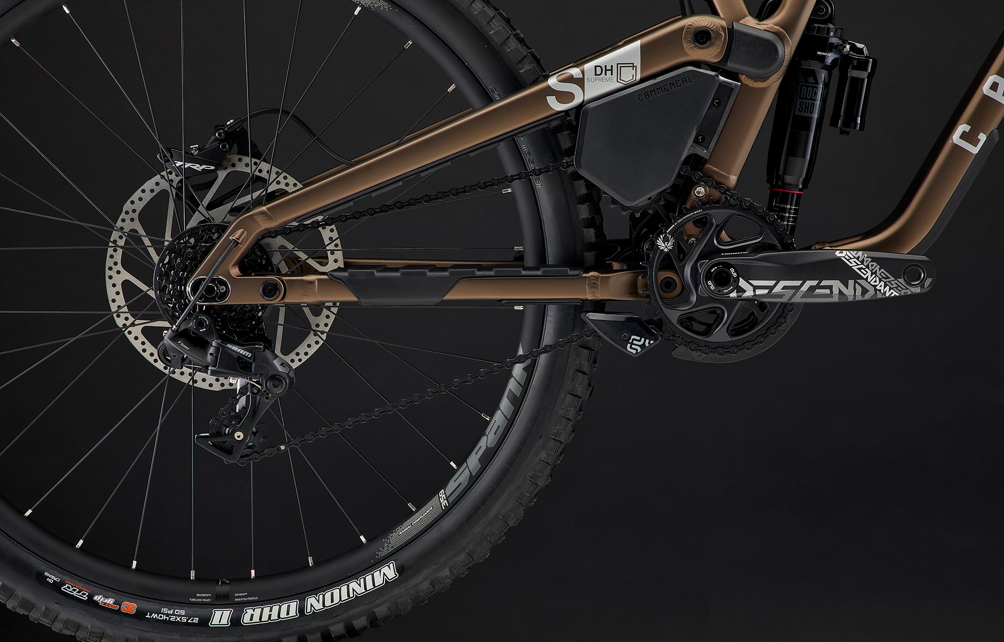 COMMENCAL | COMMENCAL SUPREME DH V5 RIDE FROZEN BROWN
