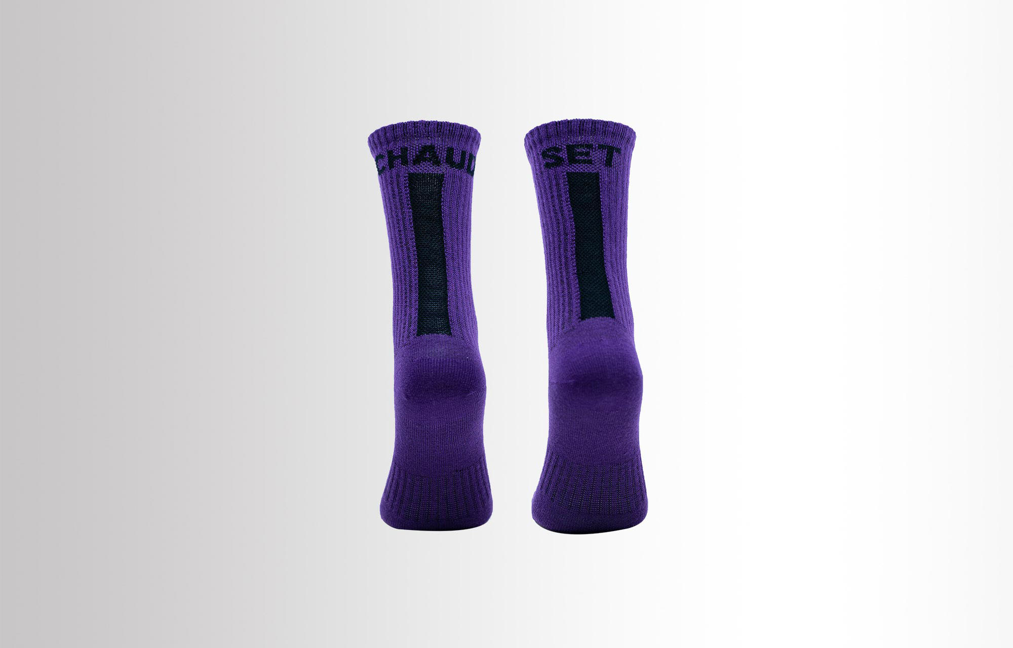 Nike Elite Socks Purple And Grey