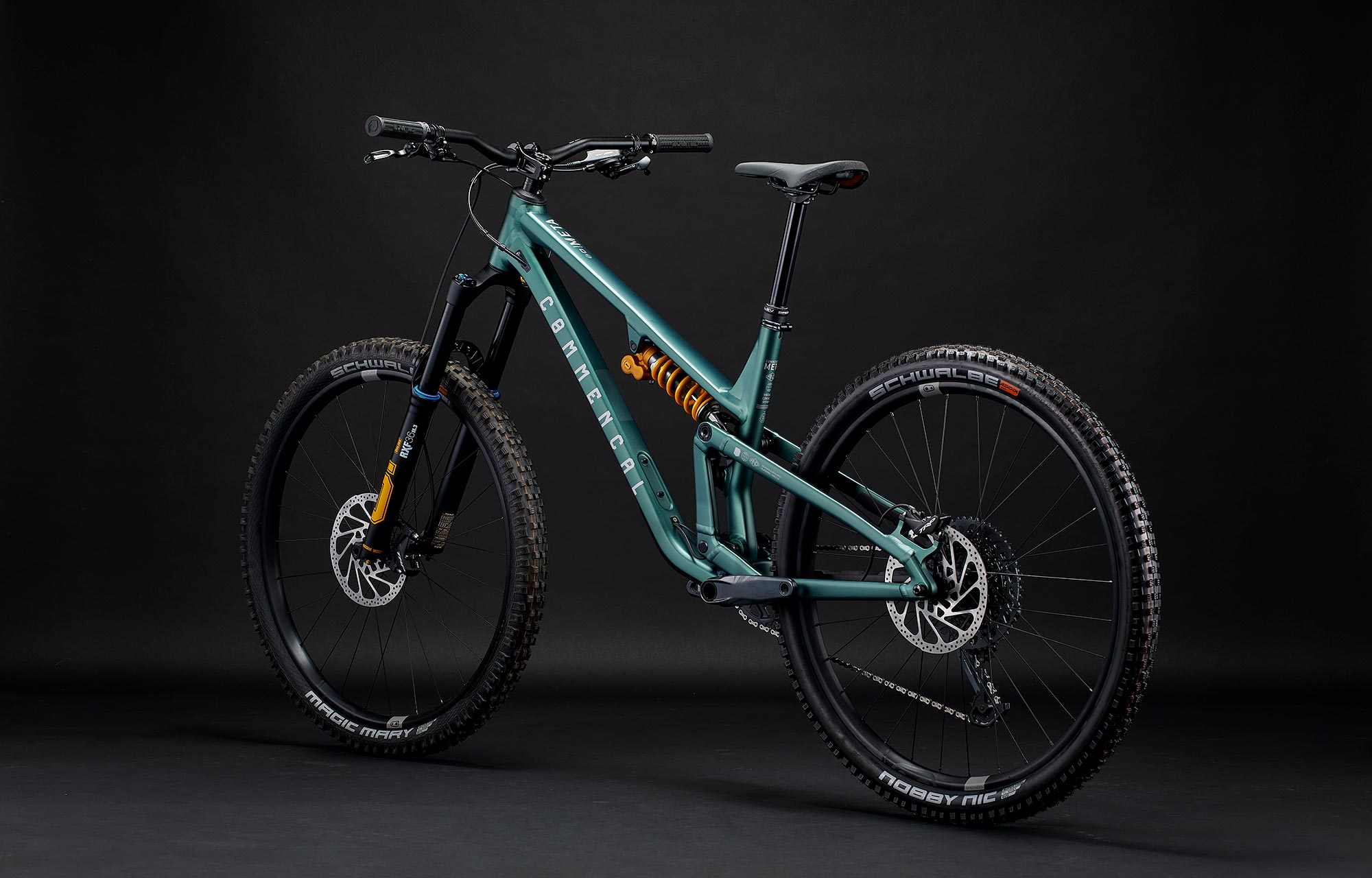 COMMENCAL | COMMENCAL META V5 OHLINS EDITION METALLIC GREEN